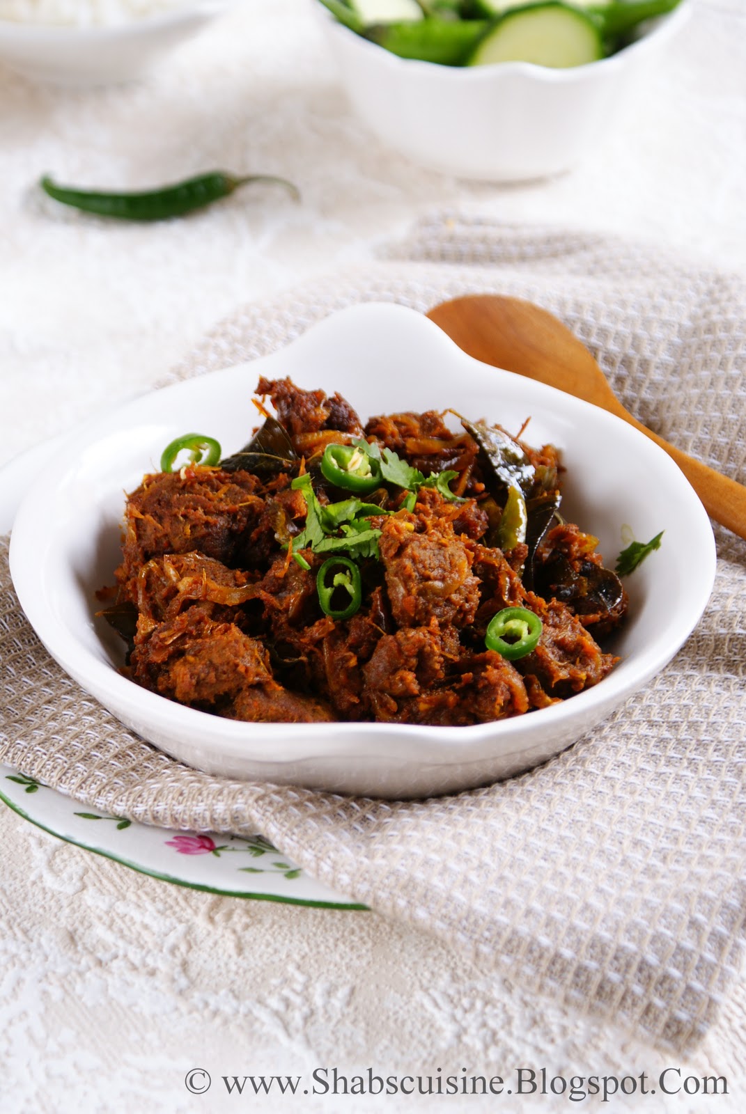 Shab's Cuisine: Spicy Beef Masala