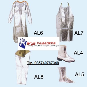 Jual Apron Tahan Panas AL7 ALUMINIZED di Bandung - Karya Nusatama Grup