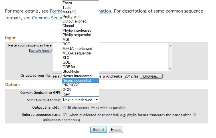 Geographia & Genesis: How to: create nexus input files for Network (www ...