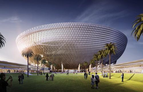 Perkins + Will reveal bowl shaped Dubai sports stadium design