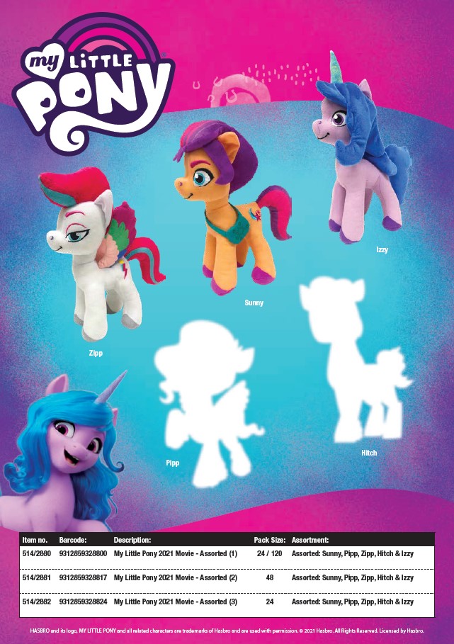 New Plush Announced by Hunter Leisure With G4 and G5 Ponies | MLP Merch