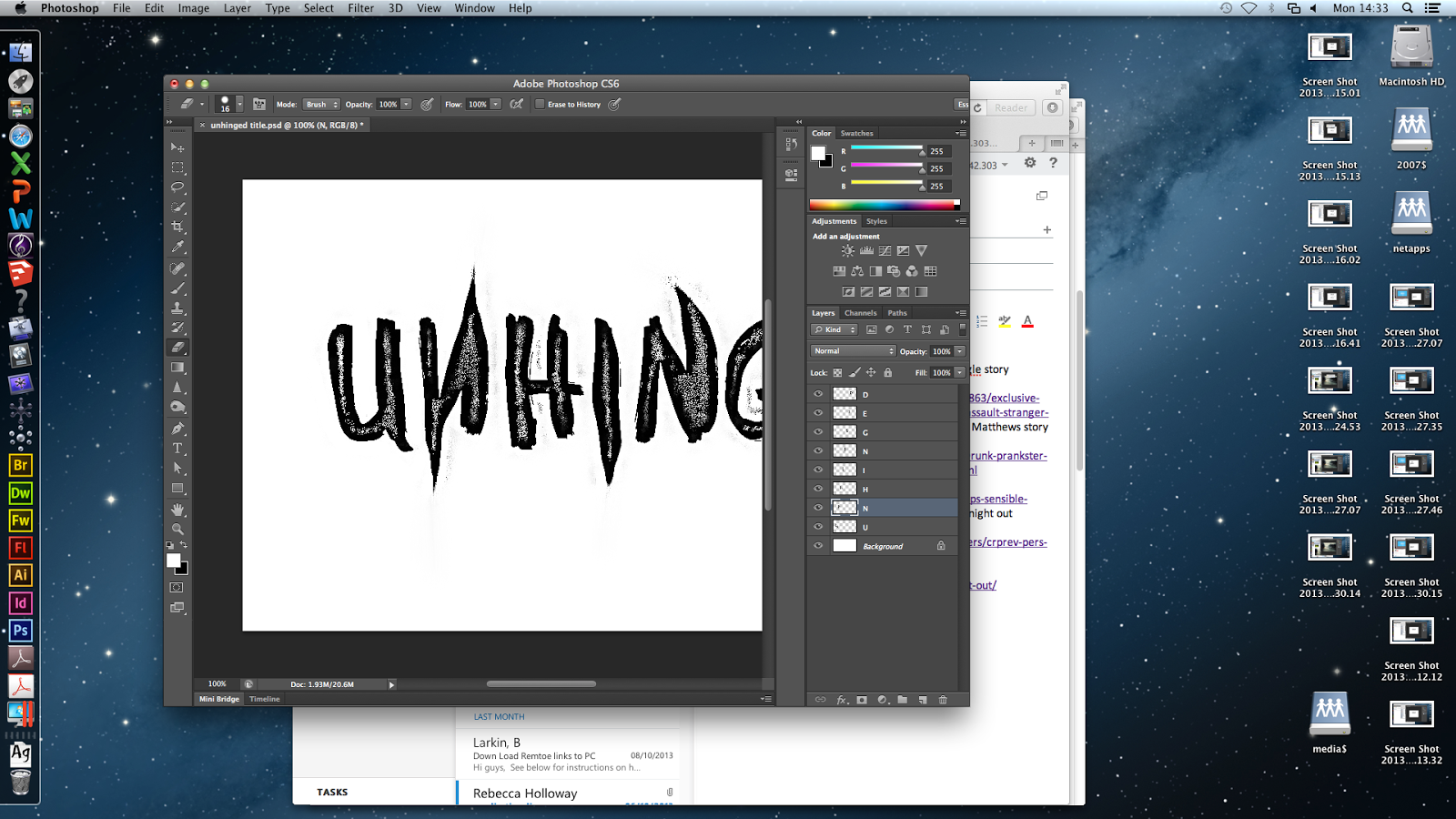 NatDanRebClo : Typography Manipulation - Title, tagline and trailer ...