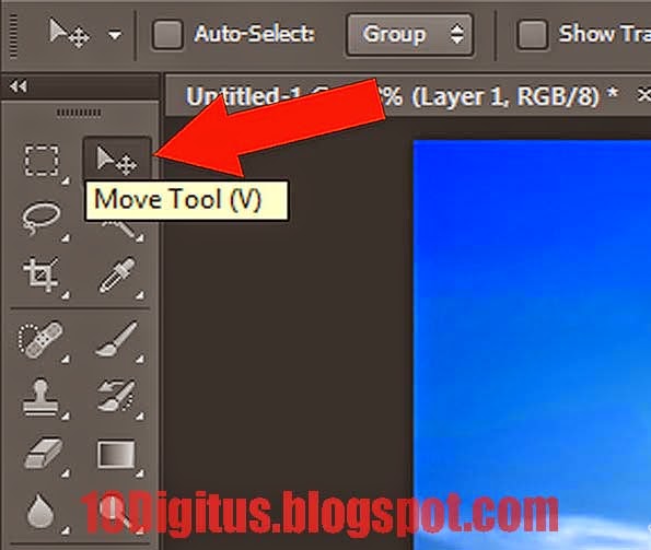 Belajar Photo Editing: Mengenal Fungsi dari Move Tool pada Photoshop