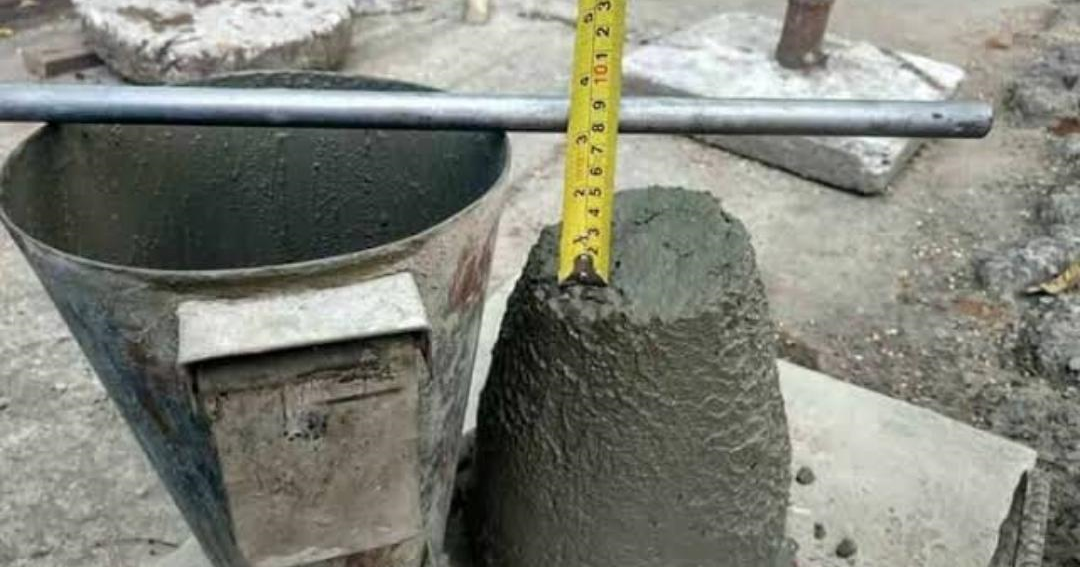 Concret Slump Cone Test- Step By Step Procedure