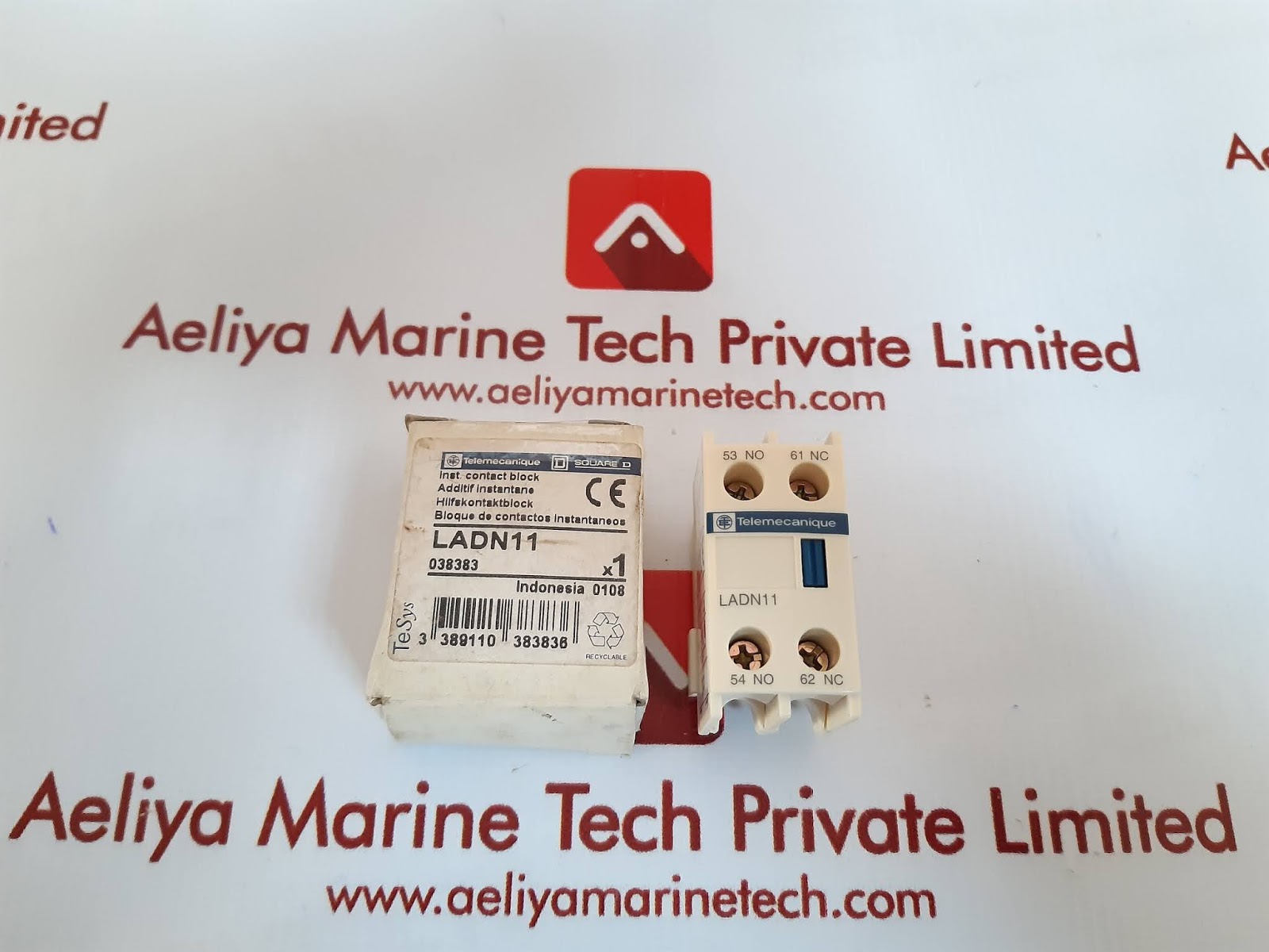 SCHNEIDER / TELEMECANIQUE LADN11 AUXILIARY CONTACT BLOCK - Aeliya Marine