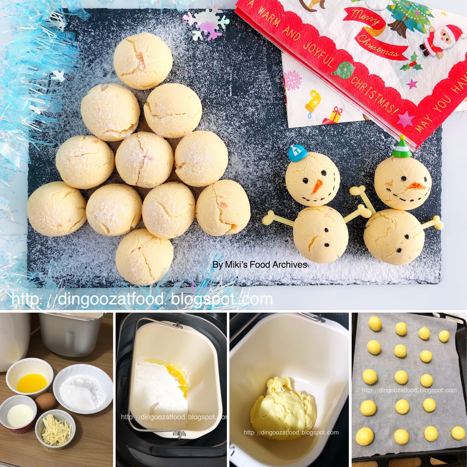 Miki's Food Archives : Cheese Mochi Bread 芝士麻薯面包
