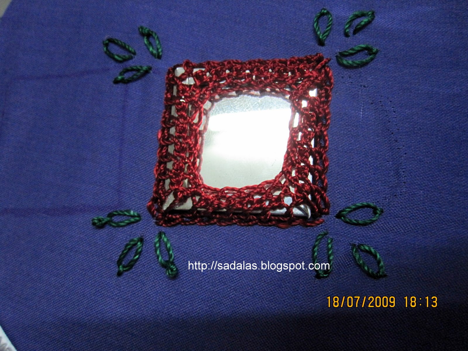 Sadala's Embroidery: Tutorial: Shisha work2