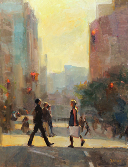 Life as an Artist- Jill Banks: A New York City Street