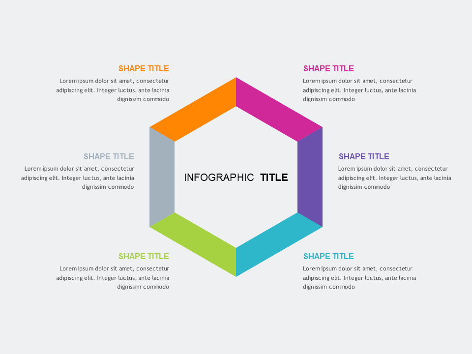 Polygon Divide Section PowerPoint Templates - PowerPoint Free