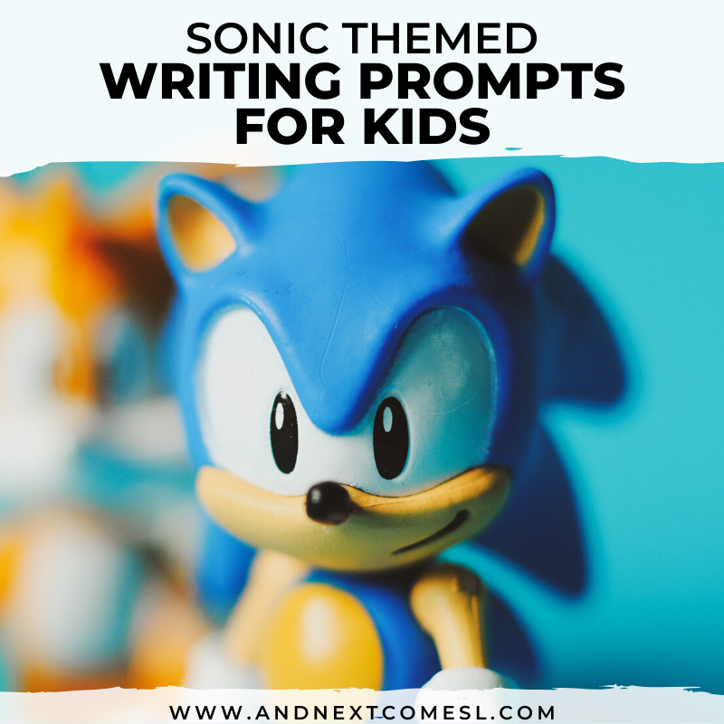 Sonic Themed Writing Prompts for Kids {Free Printable!} | And Next ...
