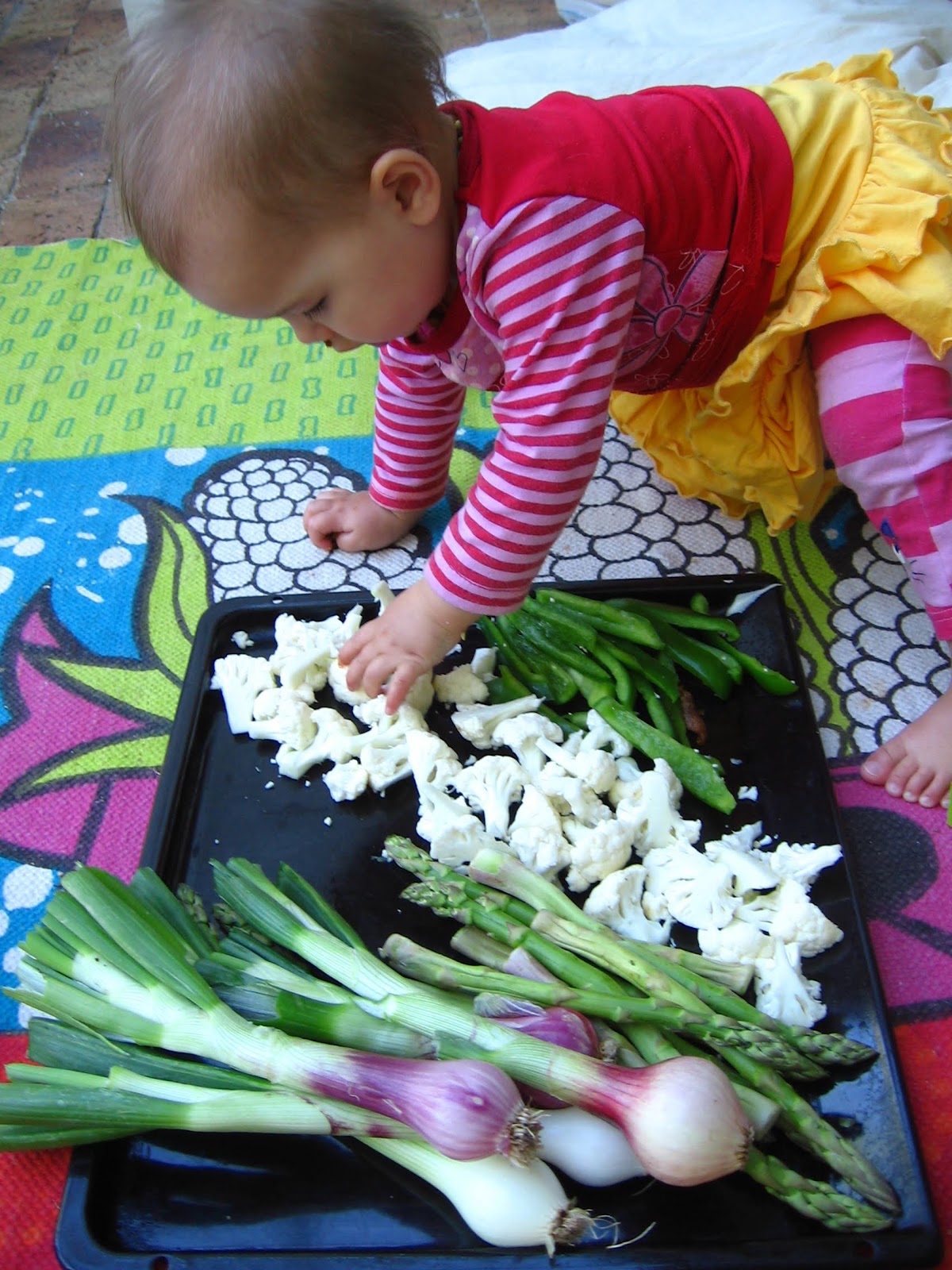The Creative Pot: Roasted Spring Vegetables