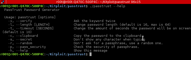 PassTrust - A Ruby-Based Tool That Converts A Simple Passphrase Into A ...