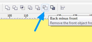 Tutorial Memahami Fungsi Back Minus Front Di Coreldraw