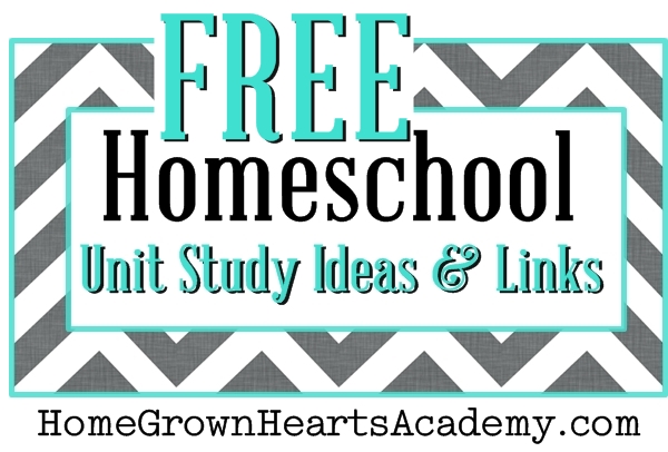 Home Grown Hearts Academy Homeschool Blog: Unit Studies