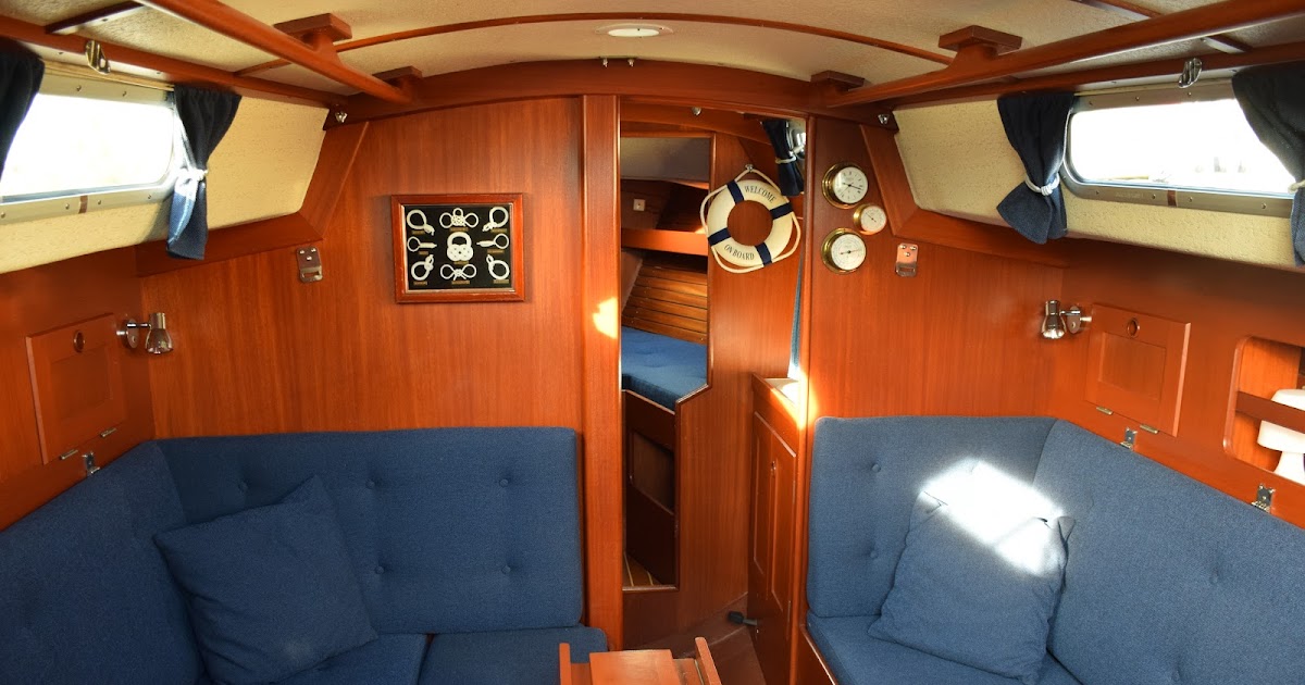 Hallberg Rassy 29 interior renewal (interieur aangepakt: nieuwe ...