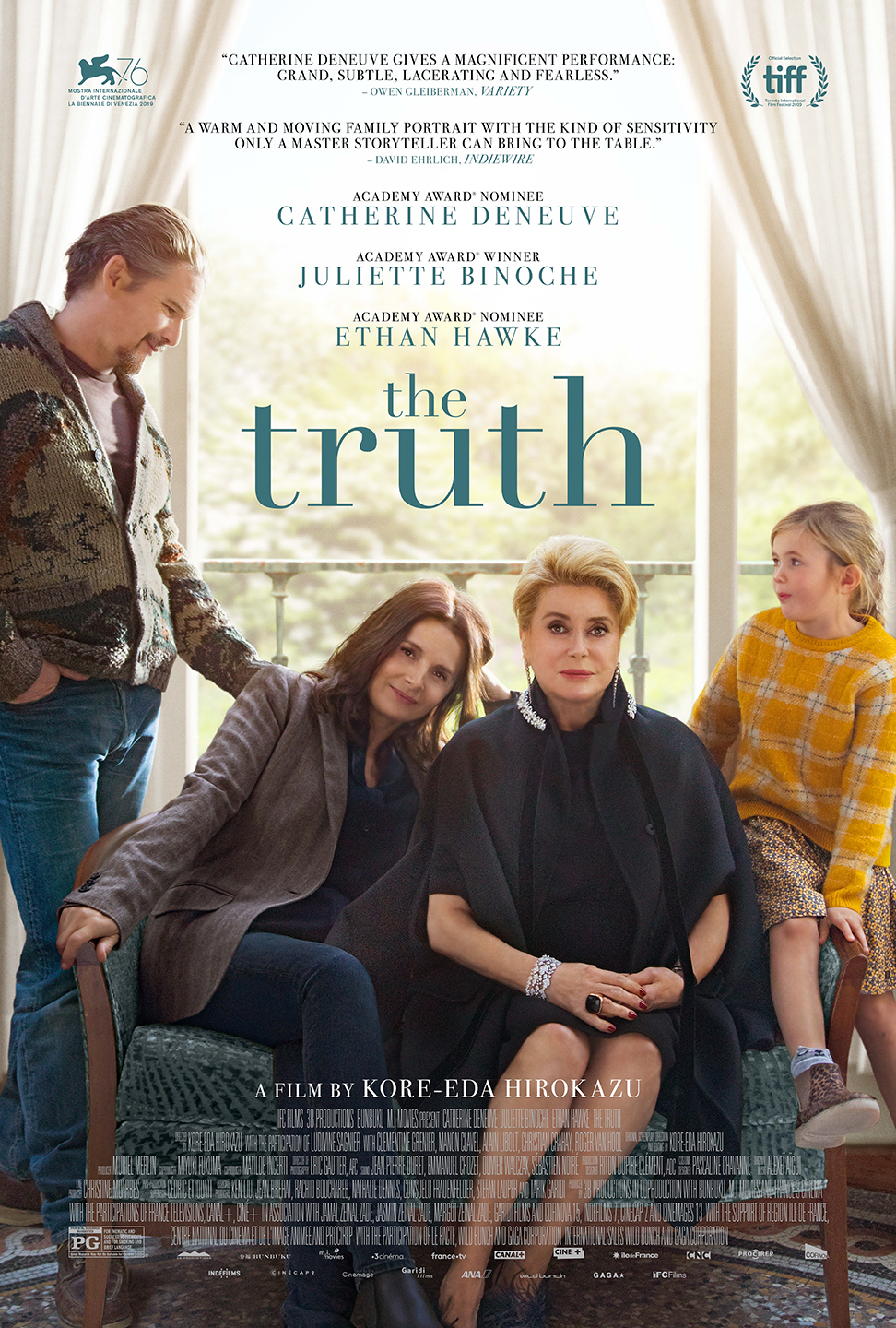 Film Intuition: Review Database: Movie Review: The Truth (2019)