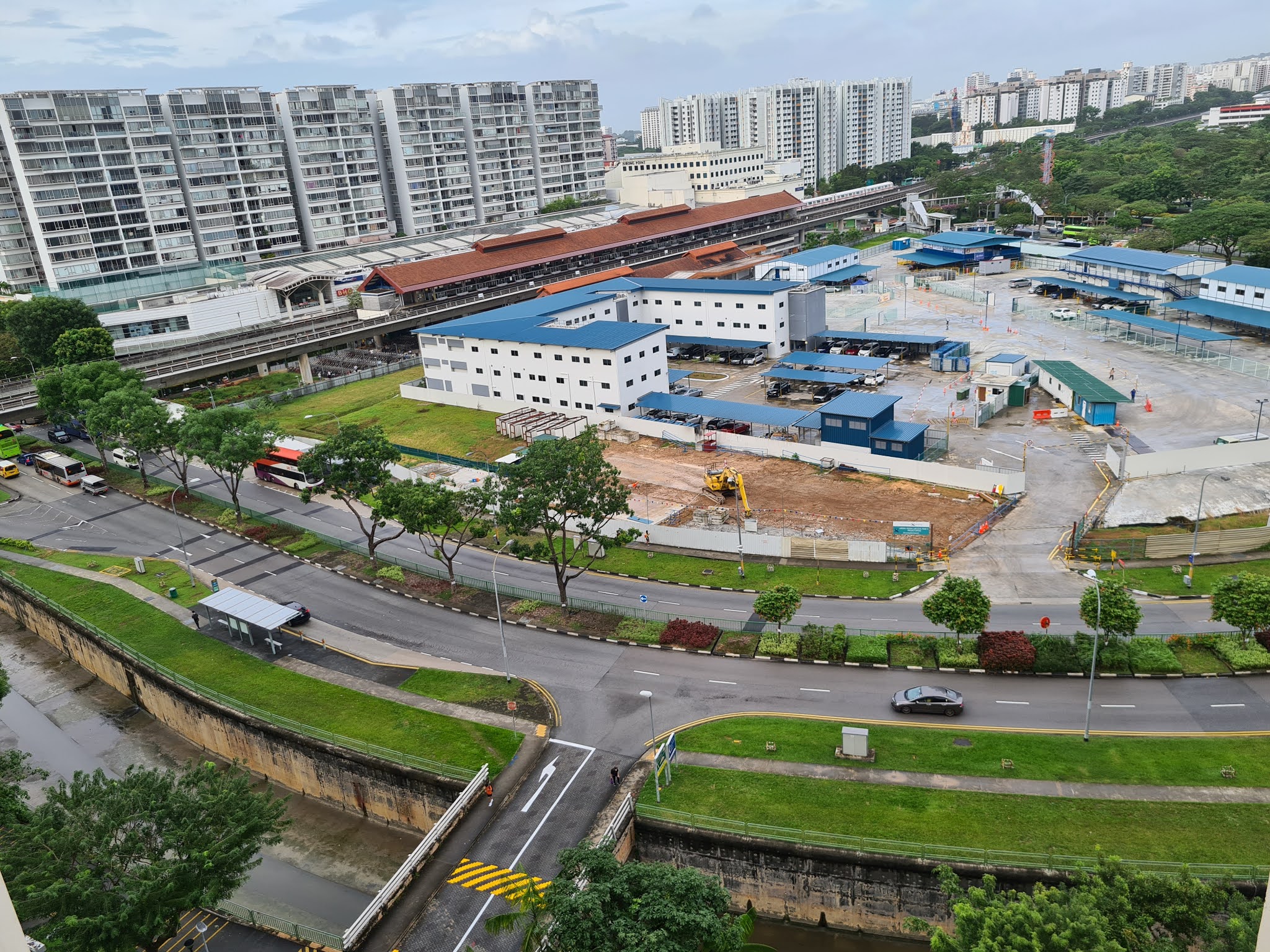 Jurong Region Line Construction: J106 - Revised work time lines
