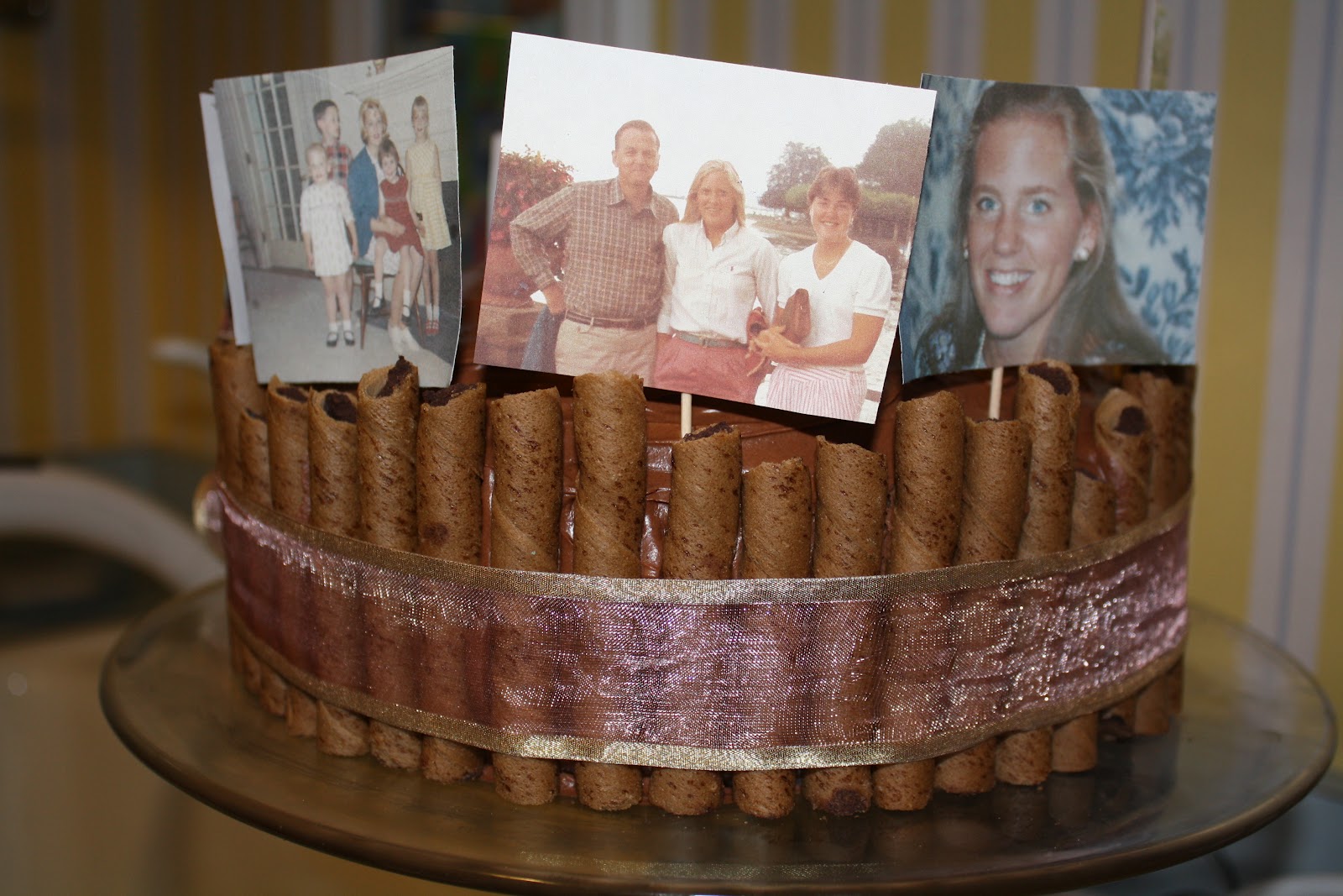 Ever So Sweet: Timeline Birthday Cake