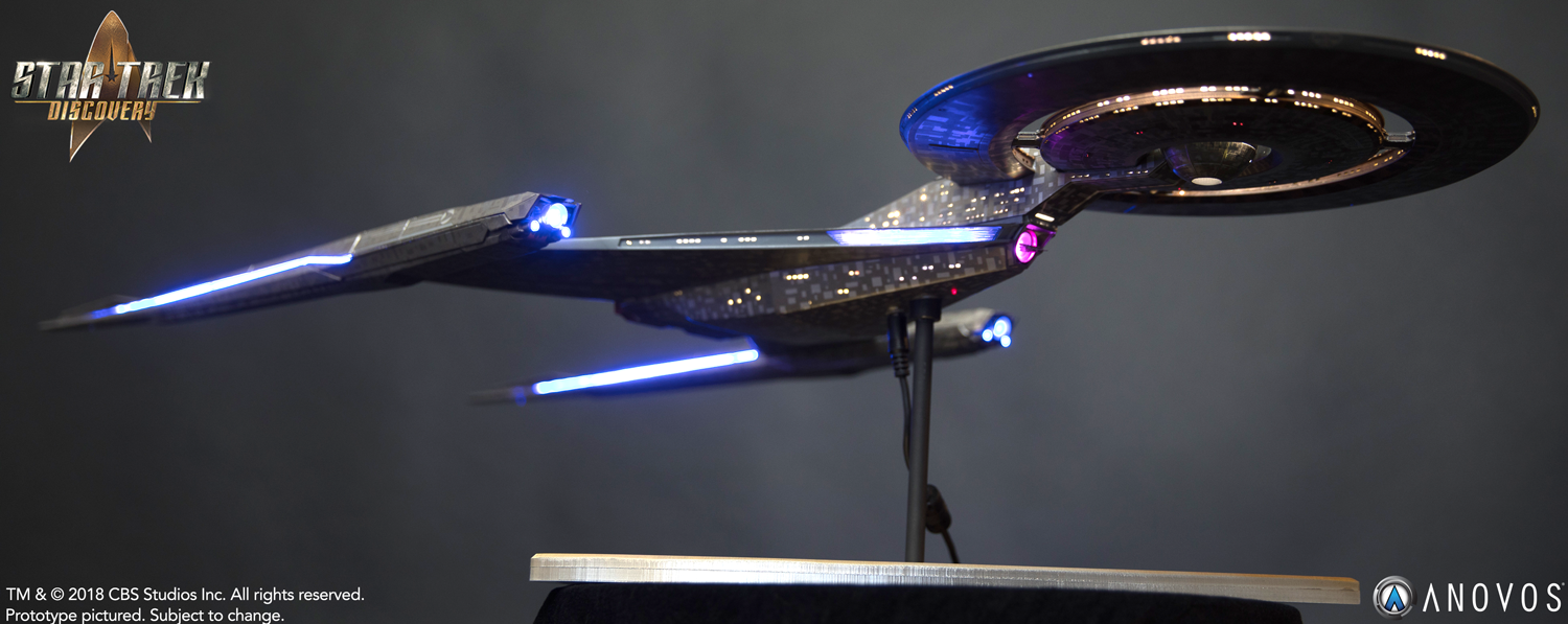 The Trek Collective: Anovos reveals high-end Discovery starship models