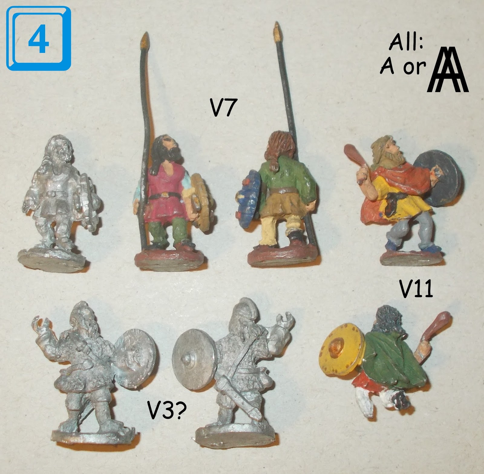 U is for Unknown Ancient Metal Figures | Small Scale World