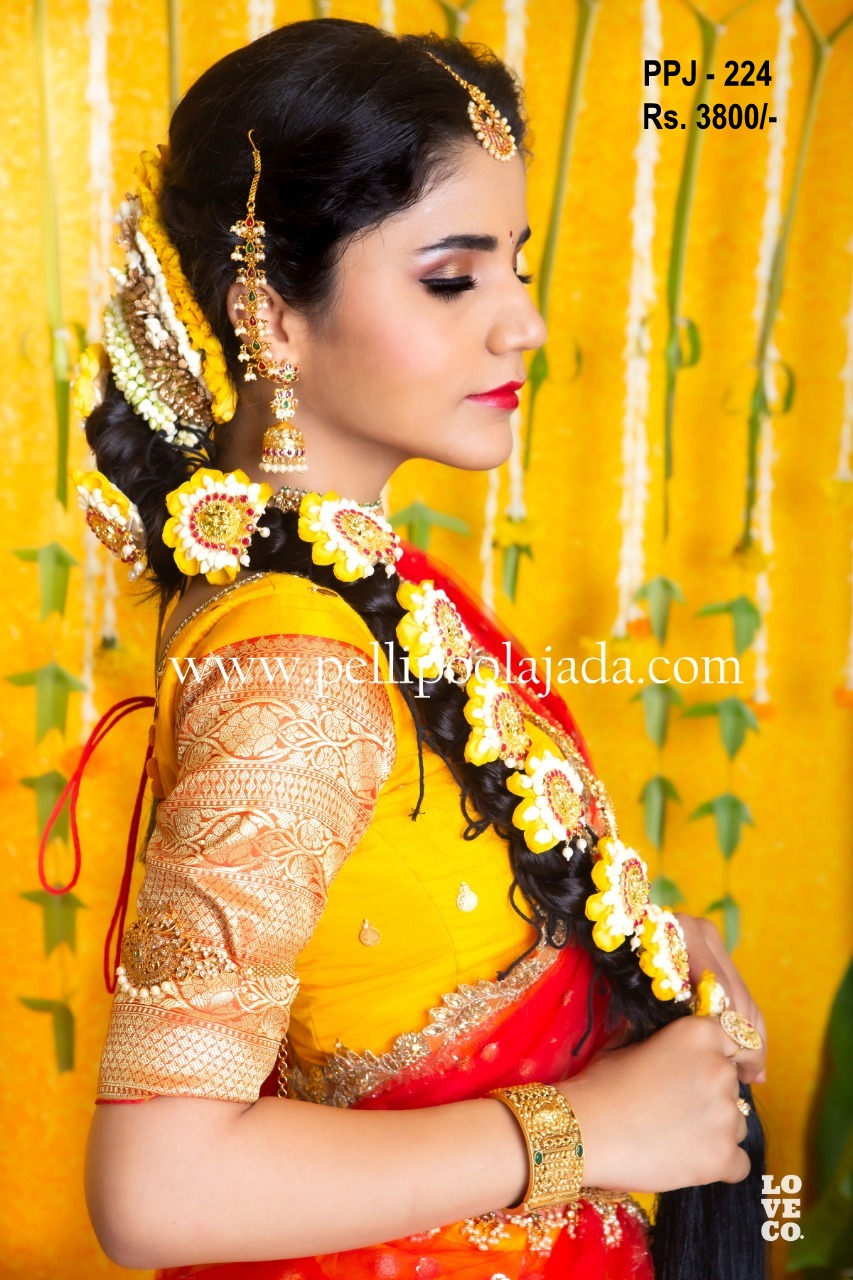 Latest Pelli Poola jada Designs with Pricing