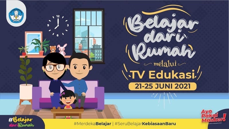 Panduan Pembelajaran Program BDR di TVRI dan TV Edukasi Minggu Ke 24 ...