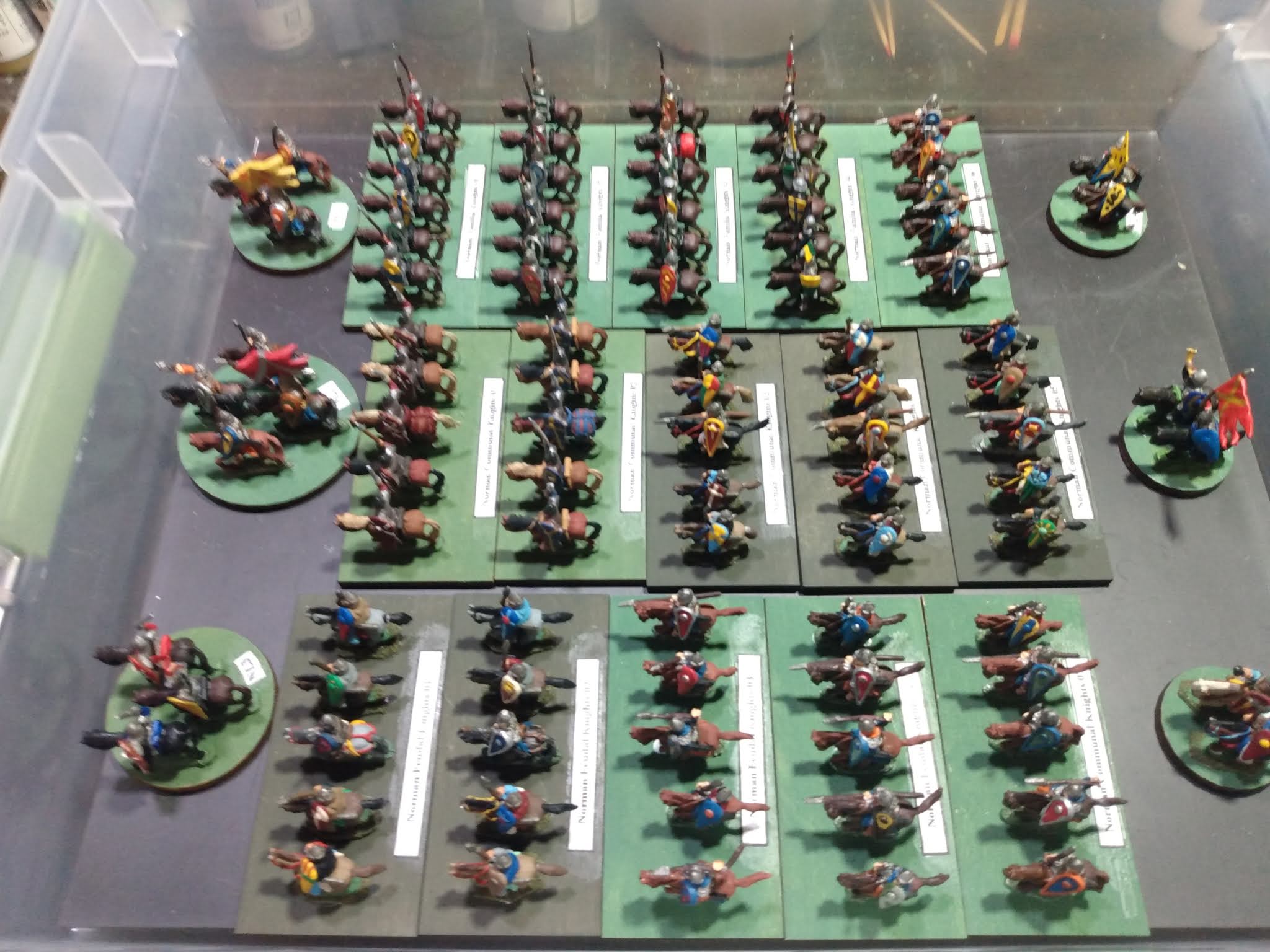 ColCampbell's Barracks: Rebasing My 15mm Medieval Troops