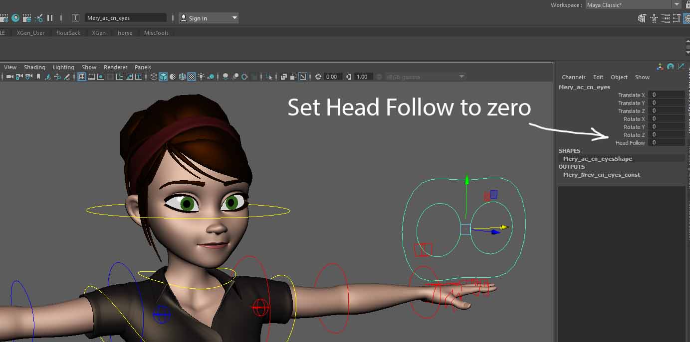 Animation Blog: Meet Mery! - How to Use the Mery Rig for Maya