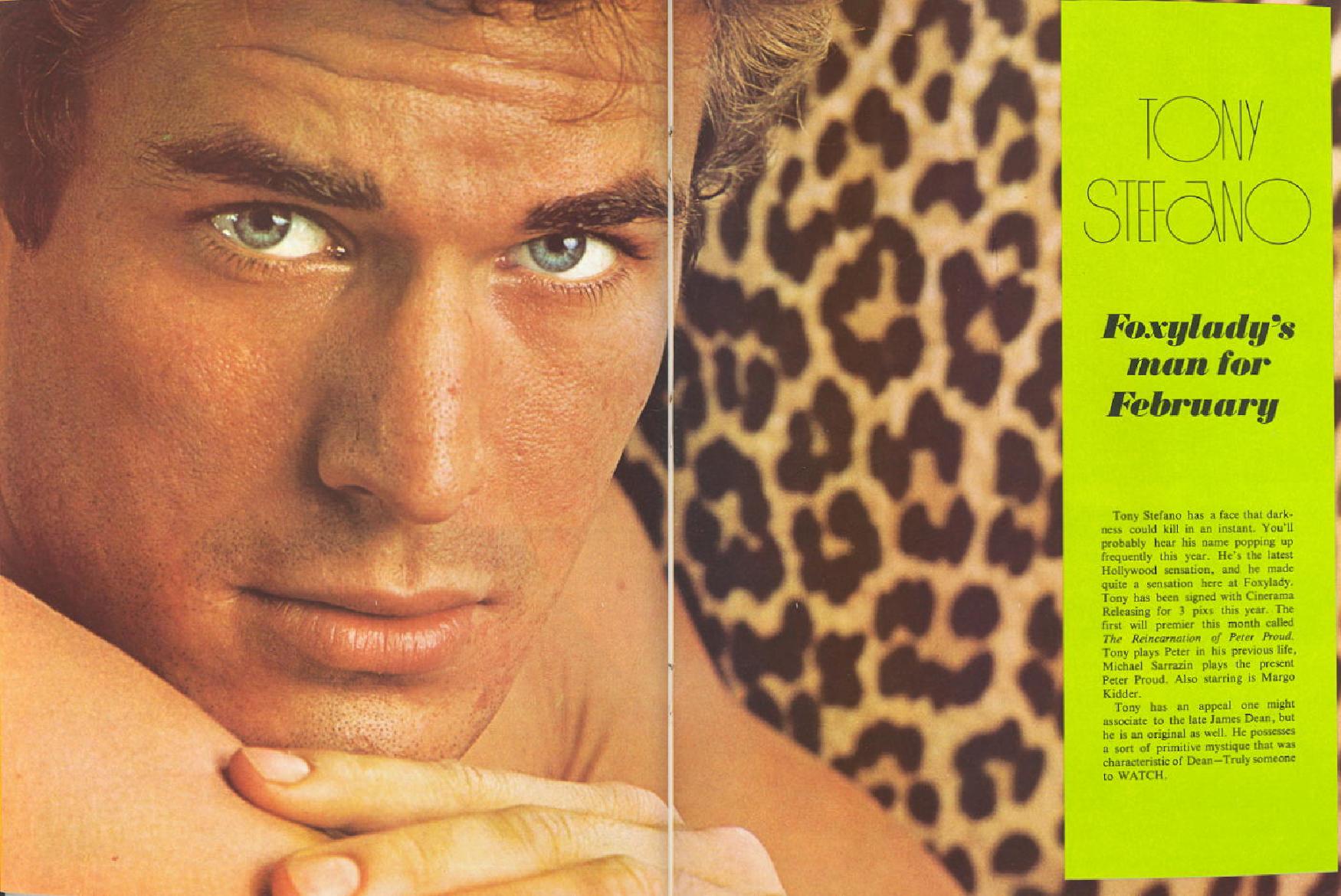 MALE MODELS FROM THE PAST: TONY STEFANO (Male Model)