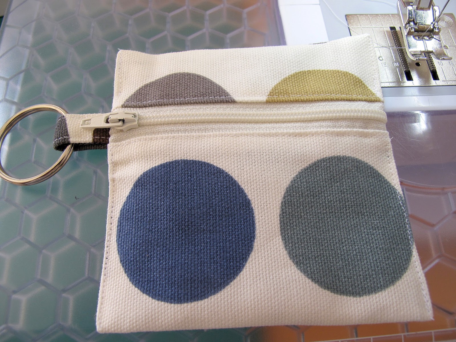 Couture à la maison - Sewing at home: Porte-monnaie carré avec ...