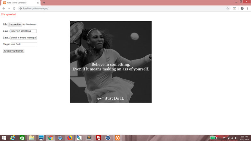 Teochew Thunder: Web Tutorial: Nike Meme Generator Redux