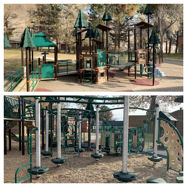 REVIEW OF UTAH SCHOOLS FOR THE DEAF AND THE BLIND PLAYGROUND, OGDEN, UT ...