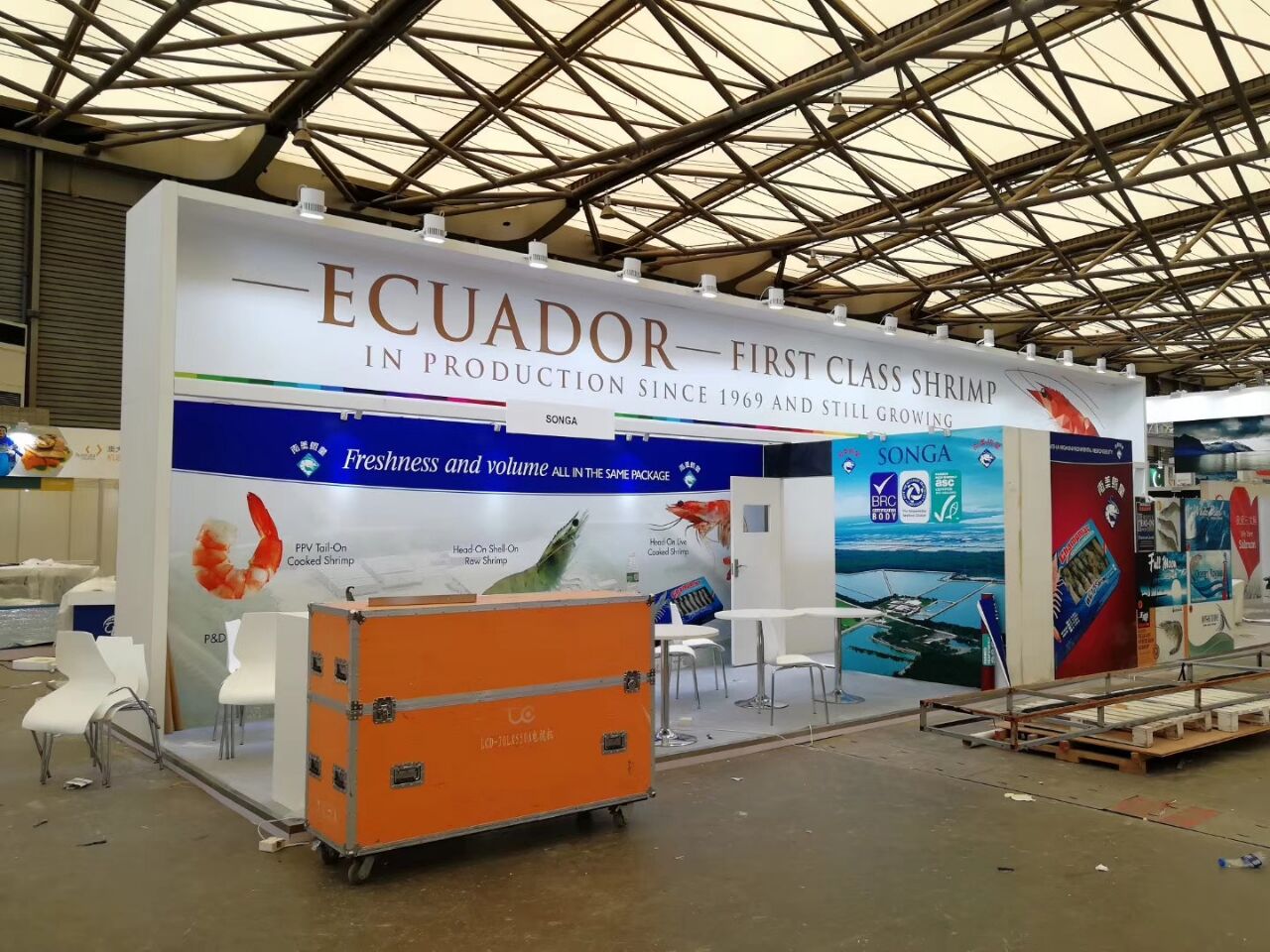 YOHO EXPO-Booth Contractor In China : Shanghai international Fisheries ...