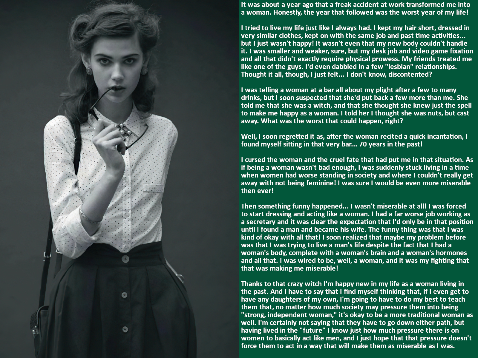 Marti's tg captions: 2021