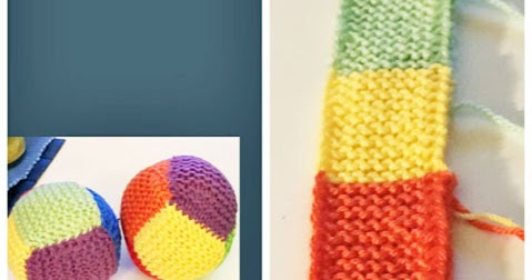 BeadBag: Knitted Ball - very easy
