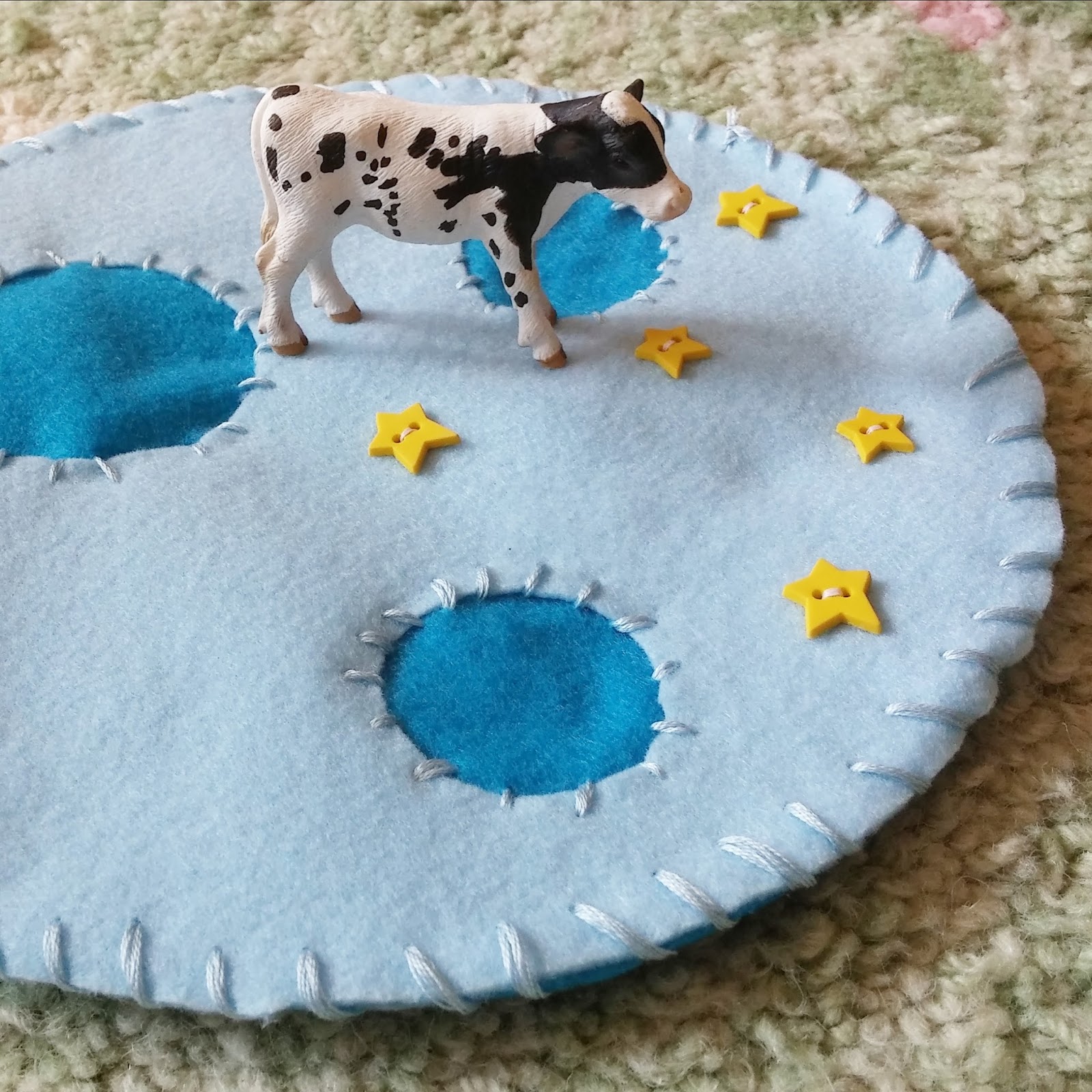Whimsical Ways: The Cow Jumped Over the Moon Play Mat
