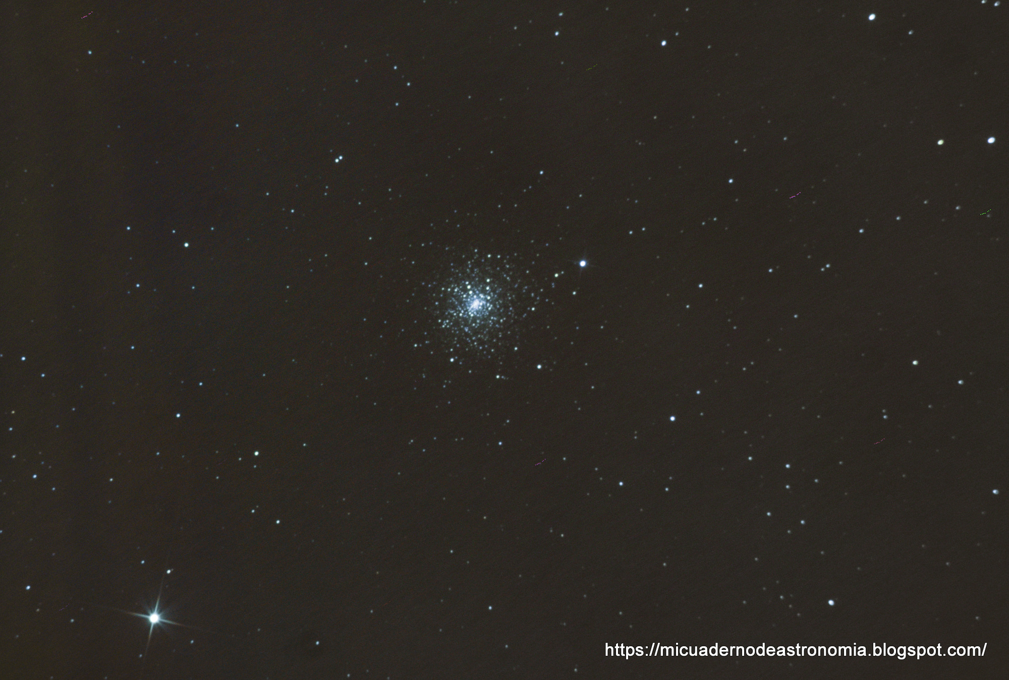 Mi cuaderno de Astronomia : Messier 30