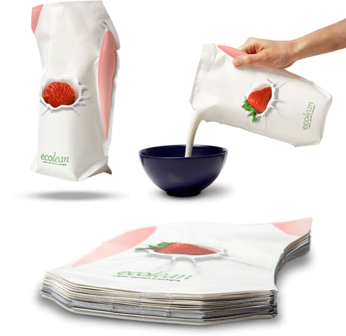 Alan Chem Industrial & Consumer Packaging Design Blog: 優酪乳包裝- Ecolean's ...