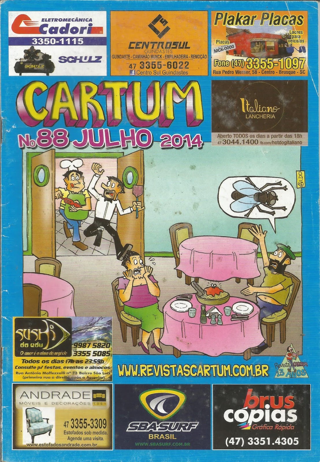 Revistas CARTUM: CAPAS das Revistas CARTUM