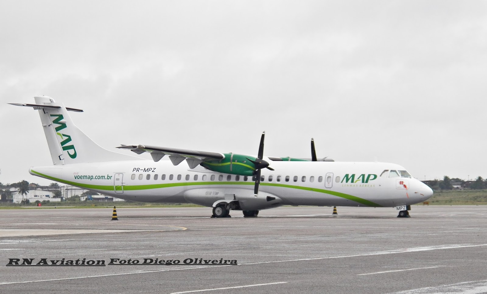 Nova Aeronave ATR 72-202 MAP Linhas Aéreas