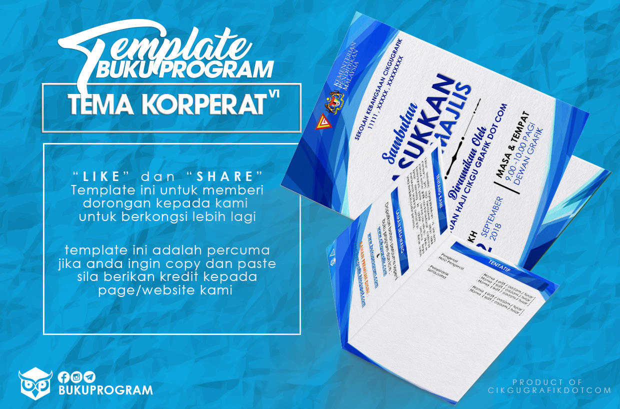 BUKU PROGRAM DOT COM: Buku Program Tema Korperat V1