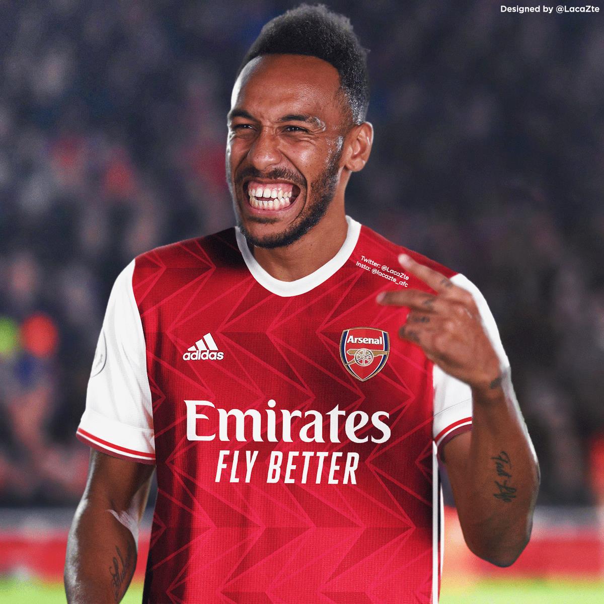 Arsenal 2020-21 home jersey
