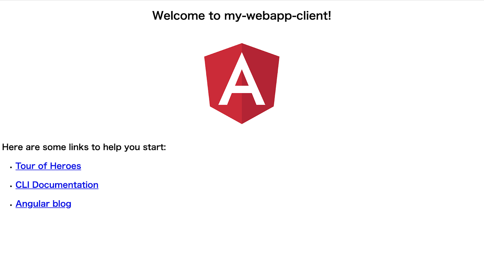 Angular Go Ginで簡単なwebアプリ作成