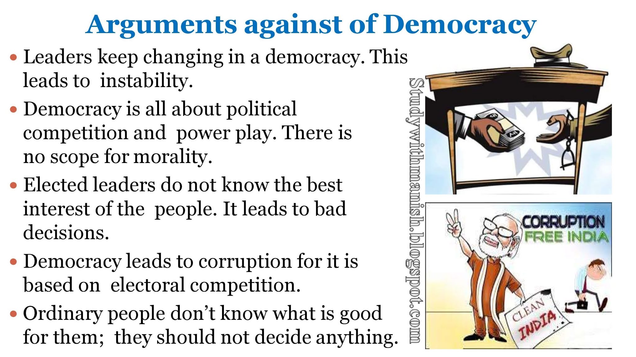 What is Democracy and Why Democracy? PPT Class 9th (Political Science ...