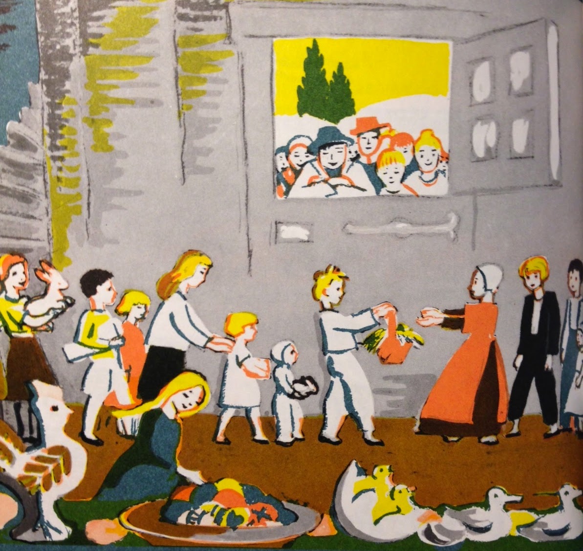 Catching Up With Caldecott: 1951 - The Egg Tree