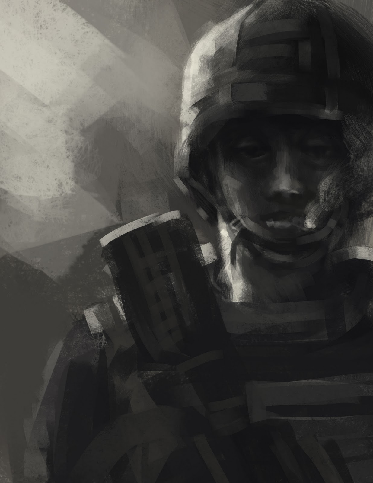 Sean's Sketchbook: Soldiers in Iraq studies