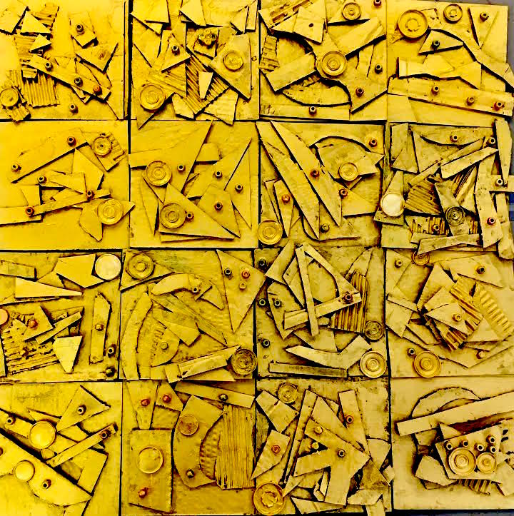 LOUISE NEVELSON INSPIRED ASSEMBLAGES