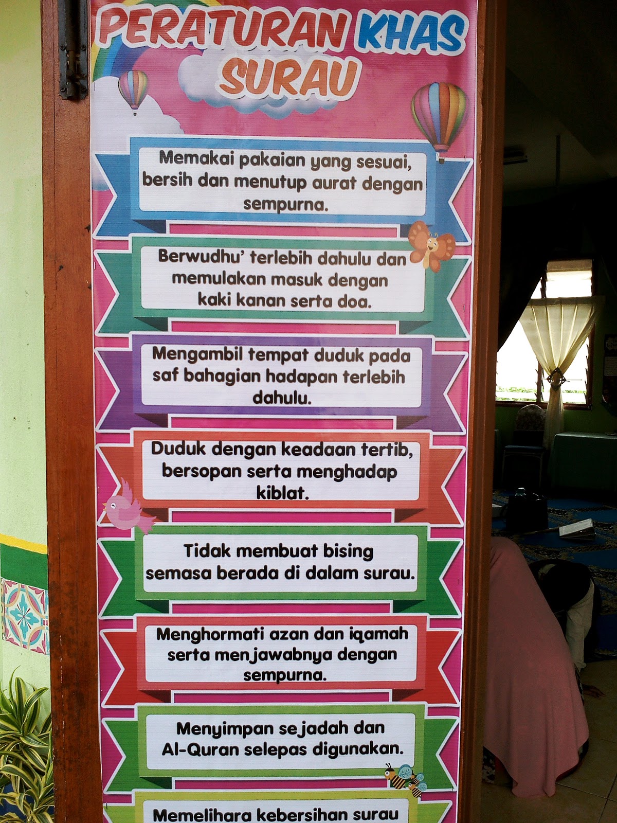 Peraturan Penggunaan Surau