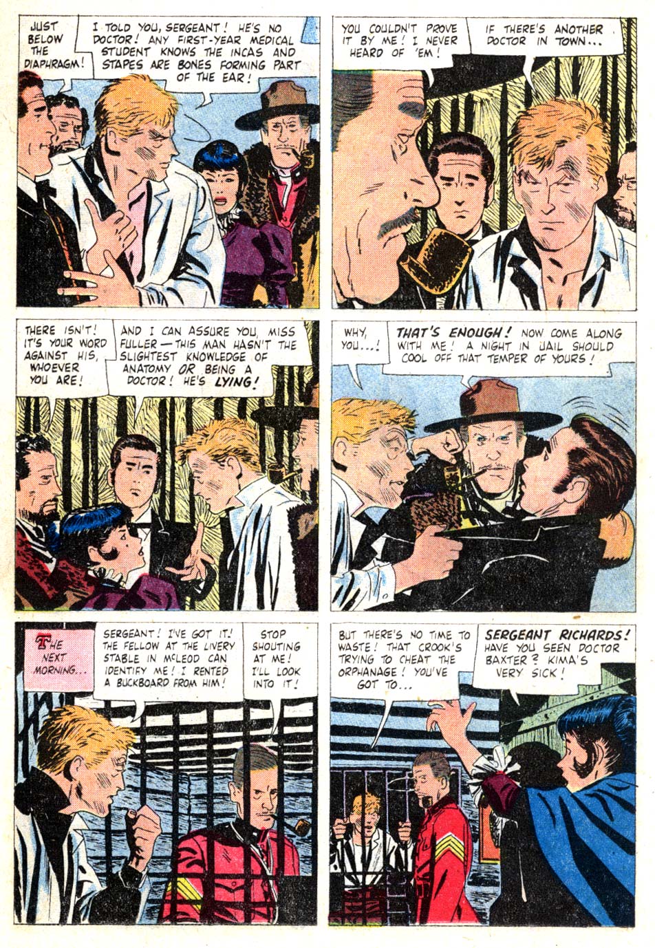 The ALEX TOTH archives: TOTH - FOUR COLOR COMICS 0877 - Frontier Doctor ...