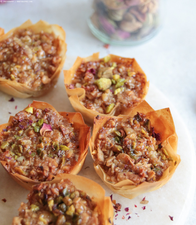 ...what Ina loves : Vegane Mini Baklava Cups